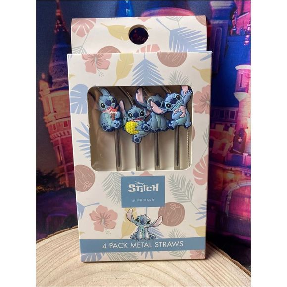 Disney | Accessories | Stitch Straws | Poshmark